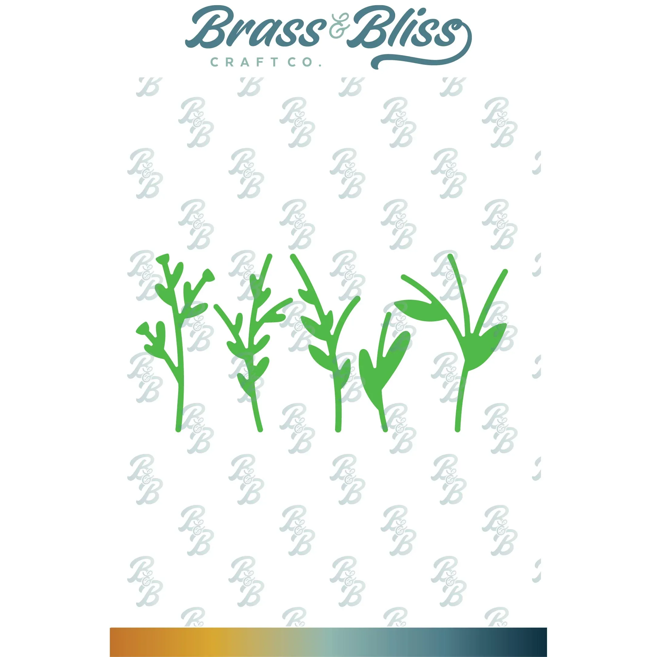 Floral Themed Garden Card Idea for Spring - Kittie Kraft