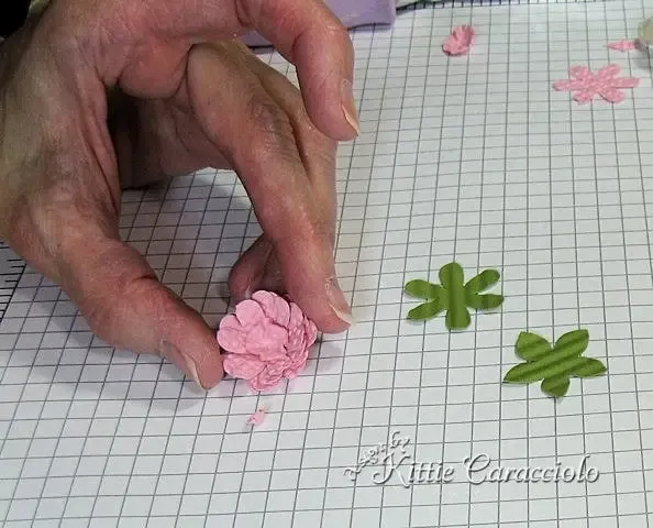 Punched Flower Tutorial - Kittie Kraft