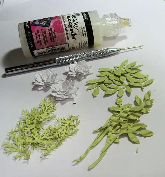 Flower Spray Tutoiral - Kittie Kraft