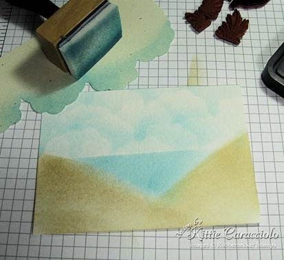 Beach Scene Tutorial - Kittie Kraft
