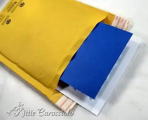Packaging and Mailing Card Tutorial - Kittie Kraft