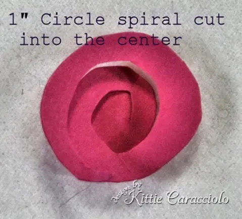 Mini Rose Tutorial - Kittie Kraft