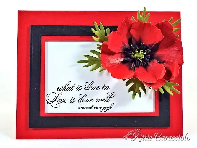 Susan’s Poppy and Tutorial - Kittie Kraft