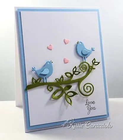 Impression Obsession “Color Blue” Challenge - Kittie Kraft