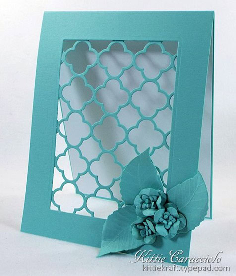 Open Framed Quatrefoil and Tutorial - Kittie Kraft