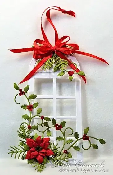 Christmas Window Ornaments - Kittie Kraft