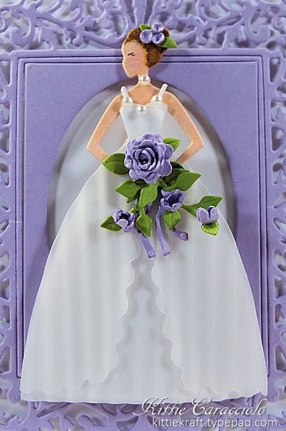 Ornate Framed Bride - Kittie Kraft