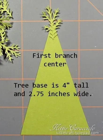 Christmas Tree Tutorial with Evergreen Branches - Kittie Kraft