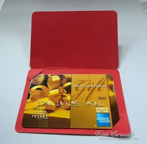Gift Card Pocket and Gift Card Foldover - Kittie Kraft