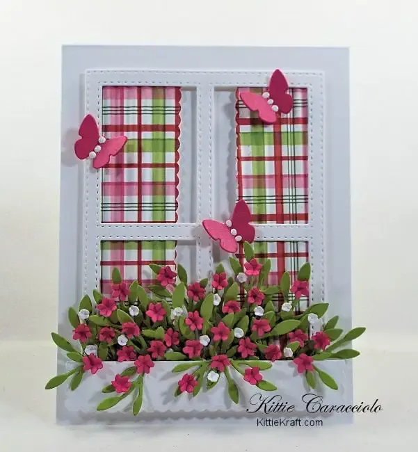 Die Cut Window and Window Box - Kittie Kraft