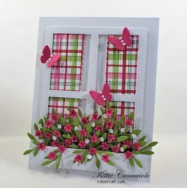 Die Cut Window and Window Box - Kittie Kraft