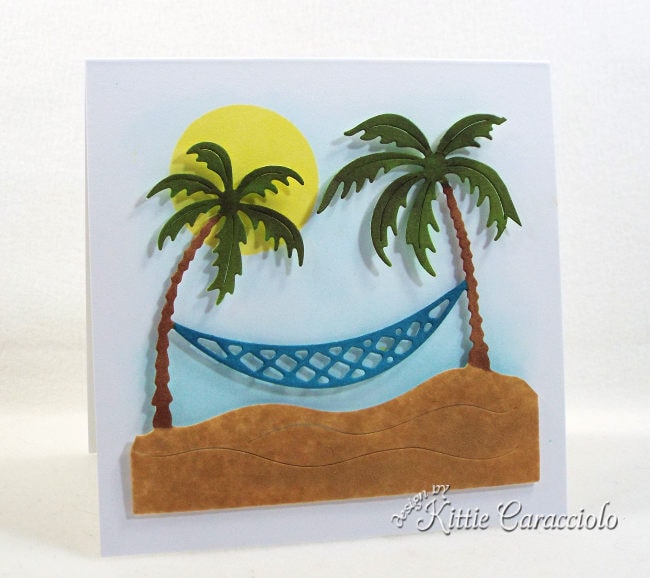 Die Cut Tropical Palm Trees - Kittie Kraft