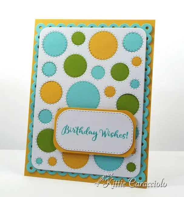 Die Cut Window Frame Card - Kittie Kraft