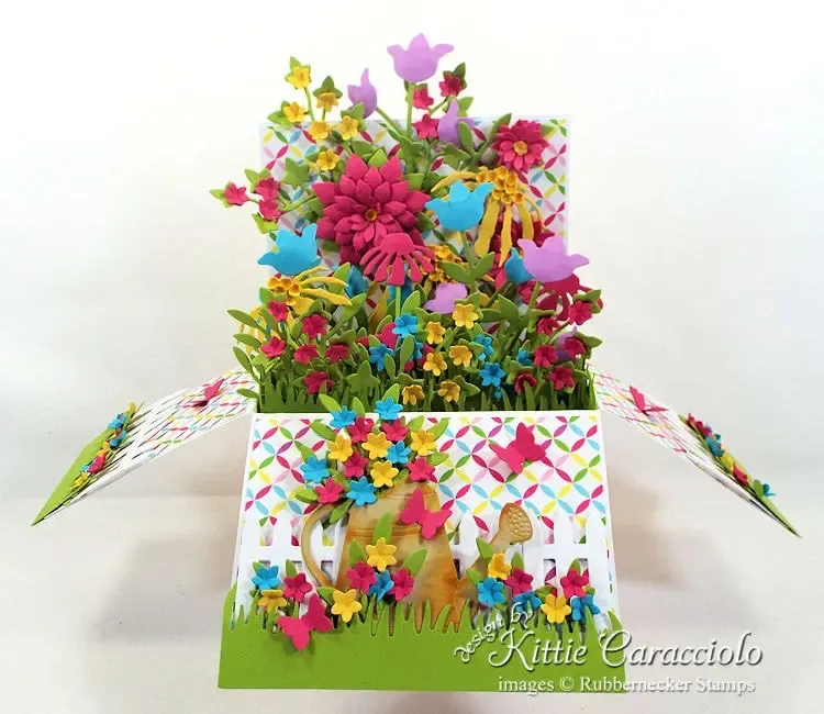 Pop Up Flower Garden Box - Kittie Kraft