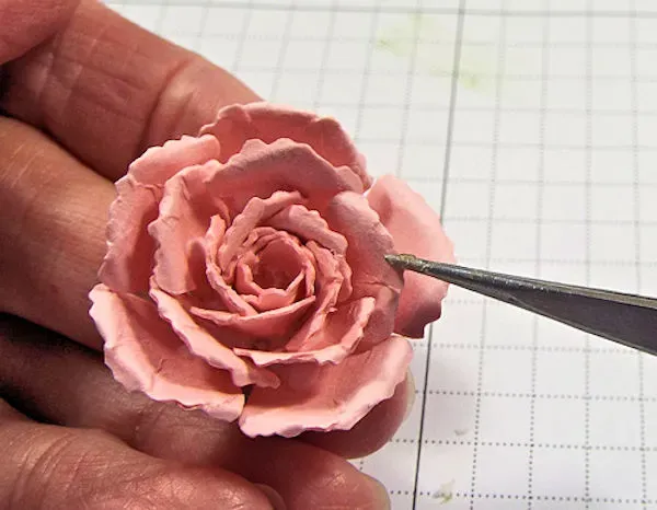 Die Cut Rose Tutorial - Kittie Kraft
