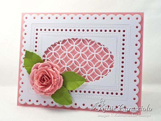 Die Cut Rose Tutorial - Kittie Kraft