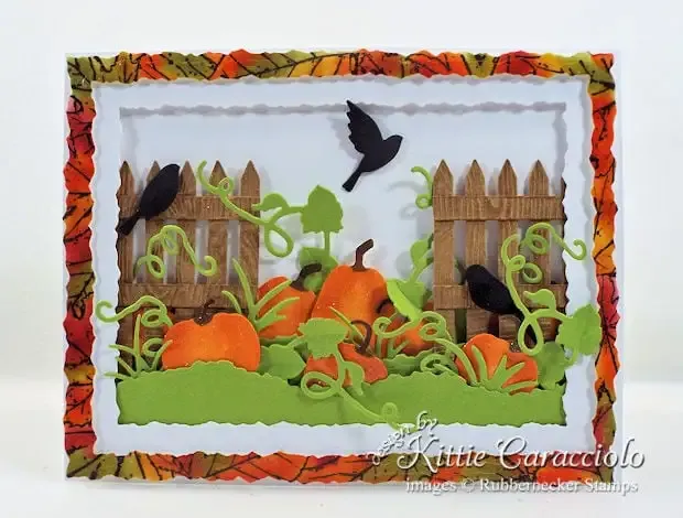 Fall Pumpkin Patch Card - Kittie Kraft