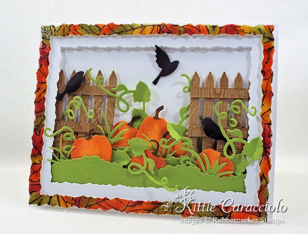 Fall Pumpkin Patch Card - Kittie Kraft