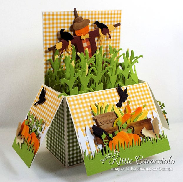 Fall Pop Up Box Card Ideas - Kittie Kraft