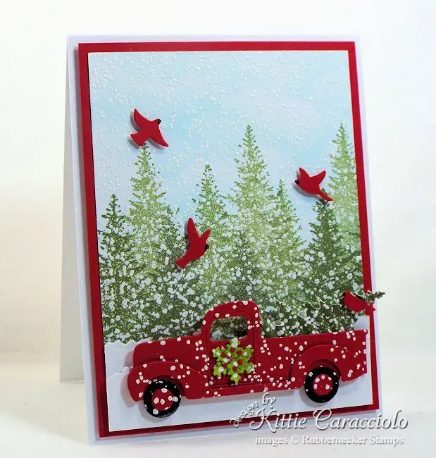 Christmas Cards With Pickup Trucks ARE A Thing! - Kittie Kraft