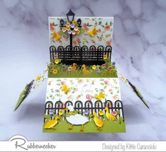 Pop Up Box Card Blanks Dressed Up! - Kittie Kraft