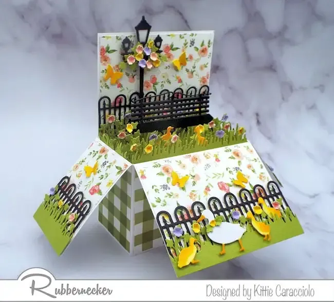 Pop Up Box Card Blanks Dressed Up! - Kittie Kraft