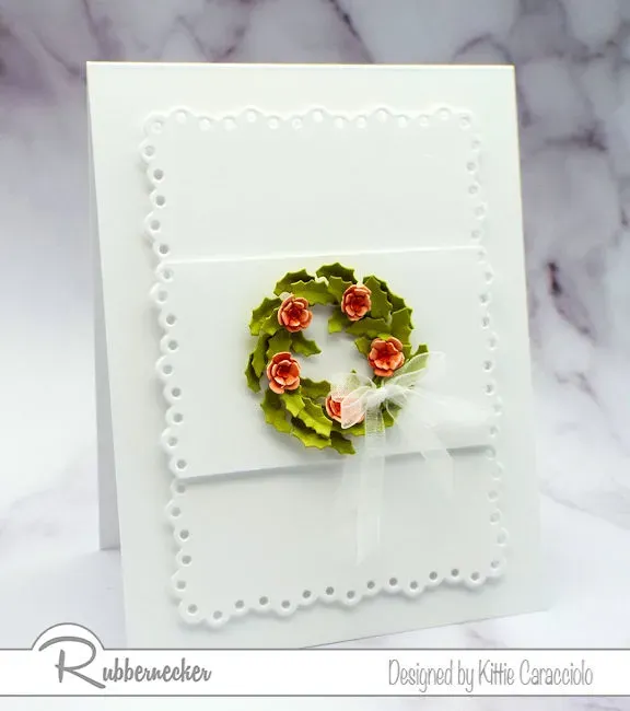 Wreath Cards for Spring? Absolutely! - Kittie Kraft
