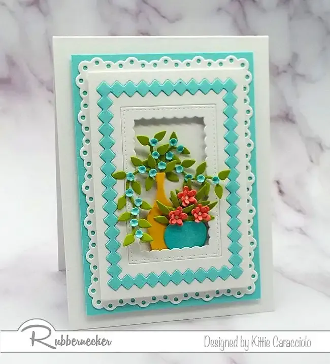Layered Die Cut Frames - Kittie Kraft
