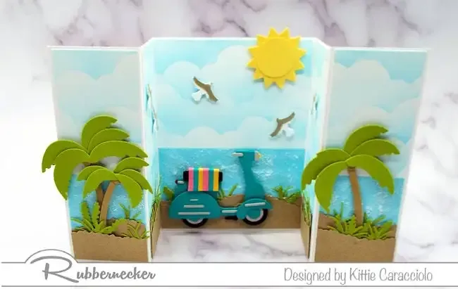 More Beach Scene Greeting Cards! - Kittie Kraft
