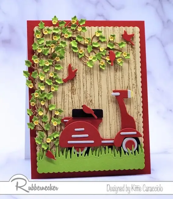 Scooter Card - Kittie Kraft