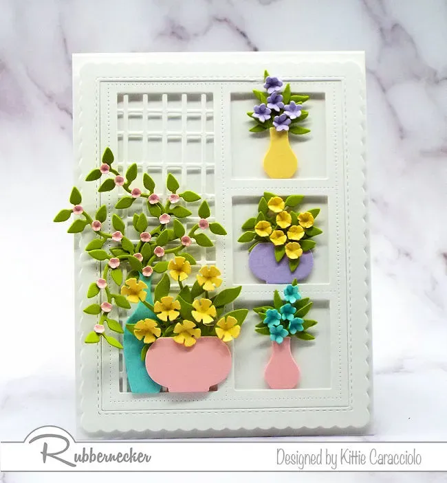 Card with Soft Colors - Kittie Kraft