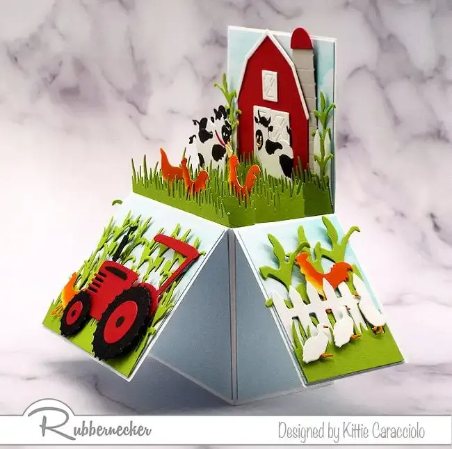 Farm Pop Up Box - Kittie Kraft