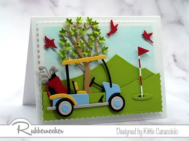 Golf Cart Card - Kittie Kraft