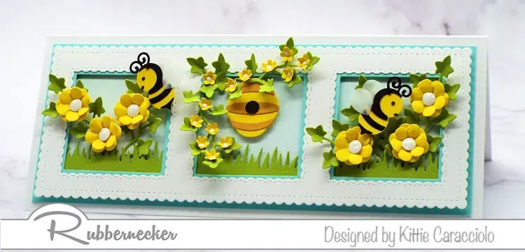 Honey Bee Card - Kittie Kraft