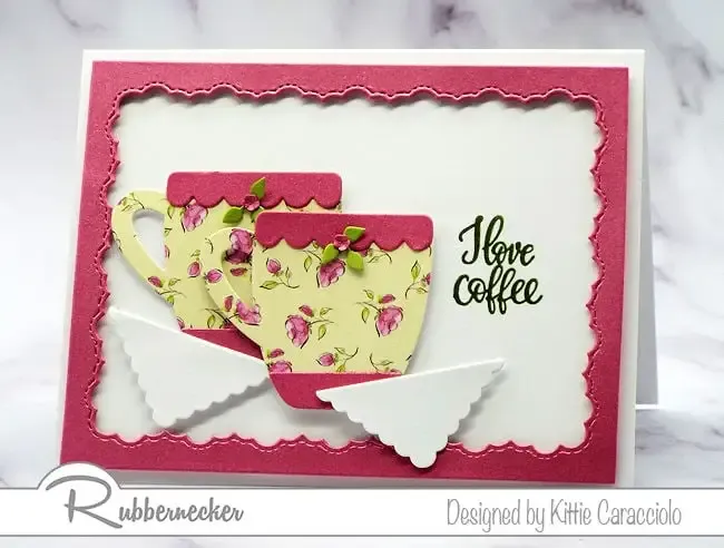 I Love Coffee Card! - Kittie Kraft