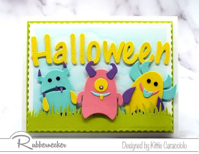 Cute Card Ideas For Halloween - Kittie Kraft