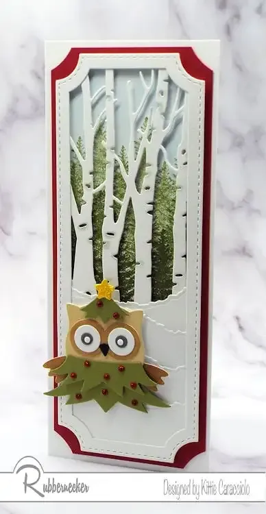 Super Cute Owl Christmas Cards! - Kittie Kraft