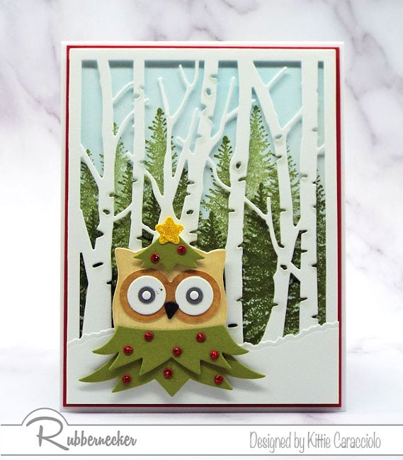 Super Cute Owl Christmas Cards! - Kittie Kraft