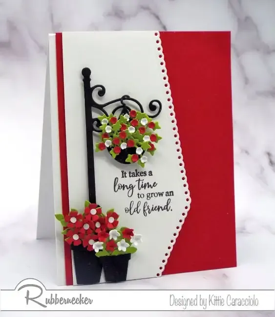 Die Cut Borders for Handmade Cards - Kittie Kraft