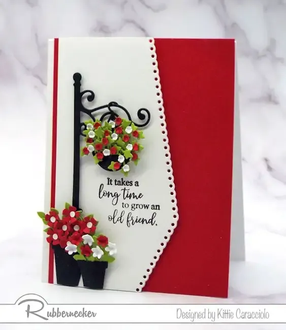 Die Cut Borders for Handmade Cards - Kittie Kraft