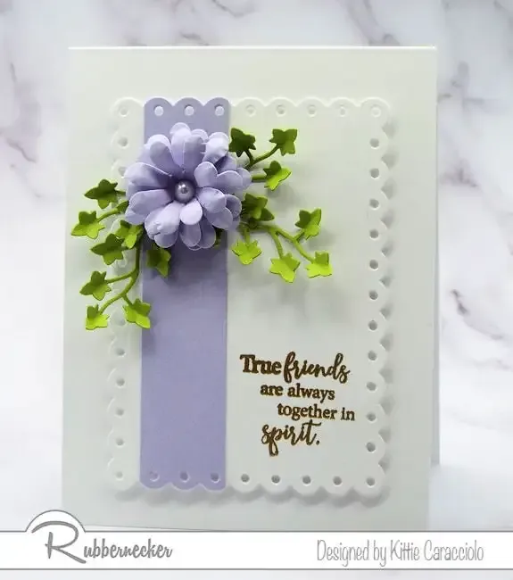 Paper Flower Embellishments For Cards - Kittie Kraft