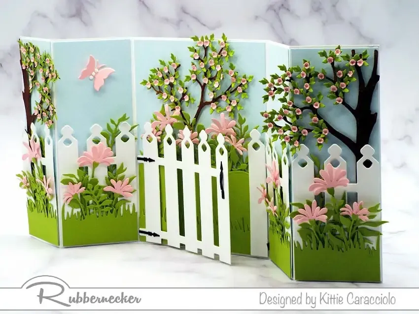 A Pretty Shutter Card Design! - Kittie Kraft