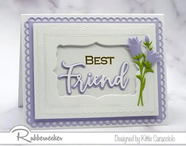 A Fresh Take On Card Ideas For Friends - Kittie Kraft