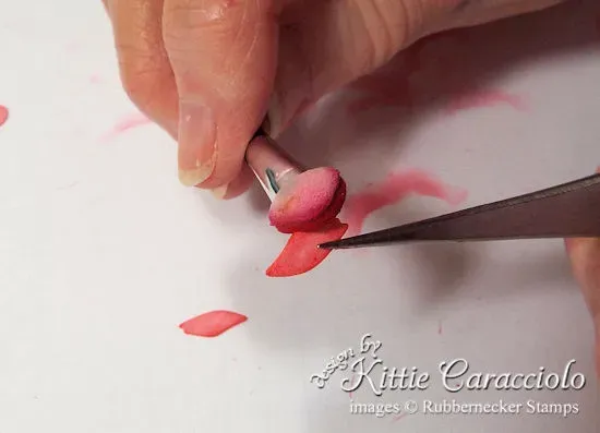 Use Small Flower Dies To Make Bouquets! - Kittie Kraft