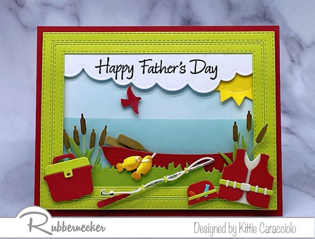 Make a Father's Day Fishing Card! - Kittie Kraft