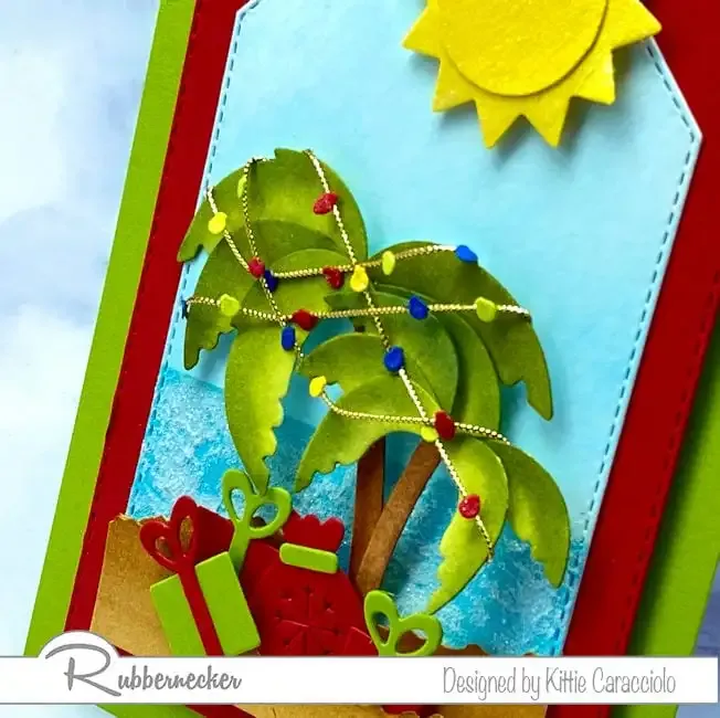 Christmas In July Cards - Tropical Style! - Kittie Kraft