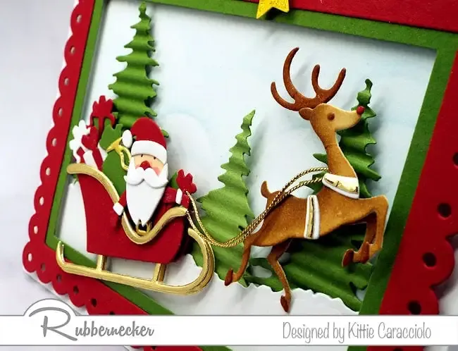 Make an Adorable Santa Claus Card! - Kittie Kraft