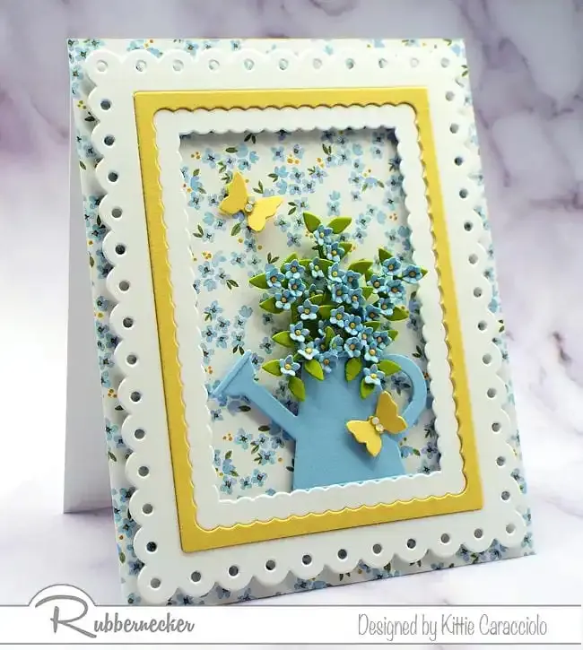 A Handmade Card for Spring With a Flexible Design - Kittie Kraft