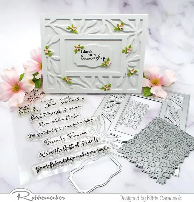 See What a Leaf Frame Cover Die Can Do! - Kittie Kraft