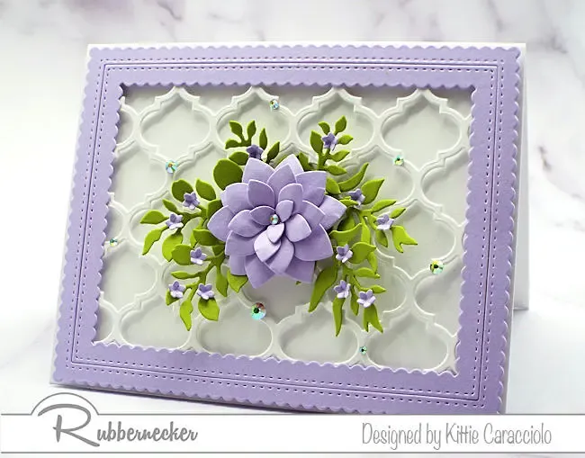 Layering Die Cut Frames for Easy Custom Accents - Kittie Kraft